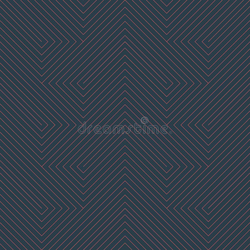 Classic Elegant Linear Strict Seamless Pattern Vector Art Abstract ...