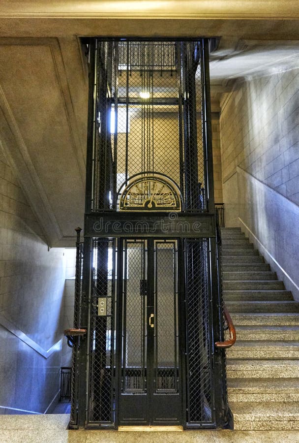 Classic elevator stock image. Image of handle, marble - 93437169