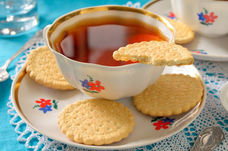 Classic English Tea Biscuits Stock Photos - Free & Royalty-Free Stock ...