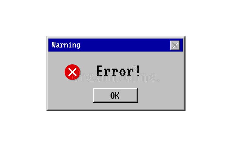 Illustration Error Digital Stock Illustrations – 26,810 Illustration ...