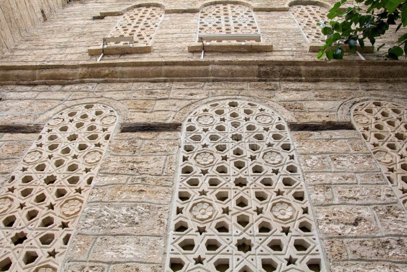 Classic Facade. Eastern Architecture Stock Photo - Image of detail ...