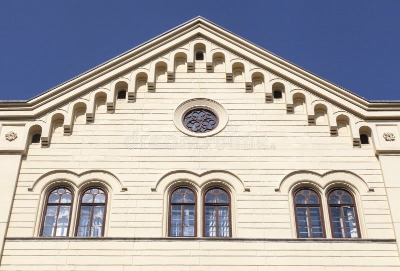 Classic facade stock photo. Image of round, classic, simple - 51798776