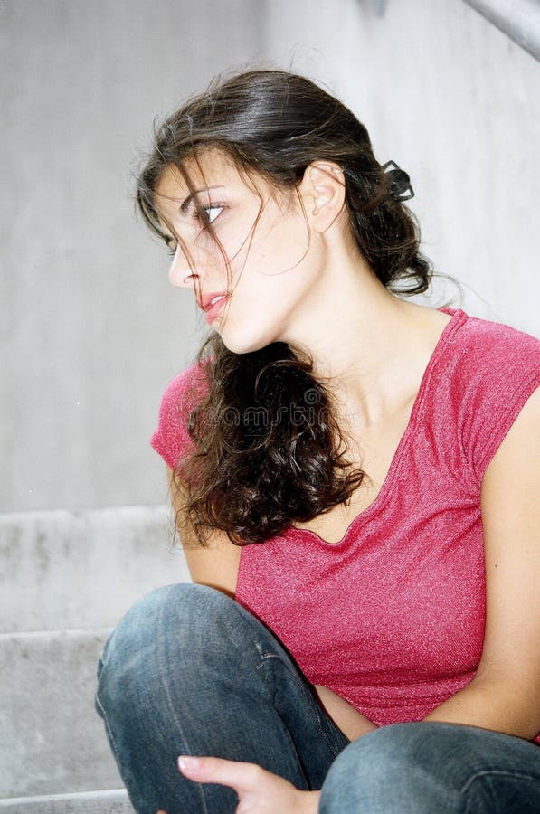 Classic female beauty. stock photo. Image of adult, eastern - 10860288