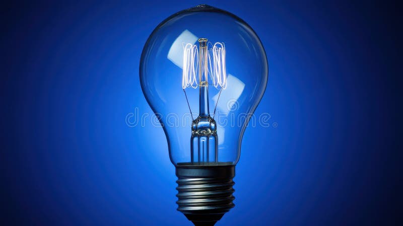 Classic Filament Bulb: a Symbol of Innovation and Illumination on a ...