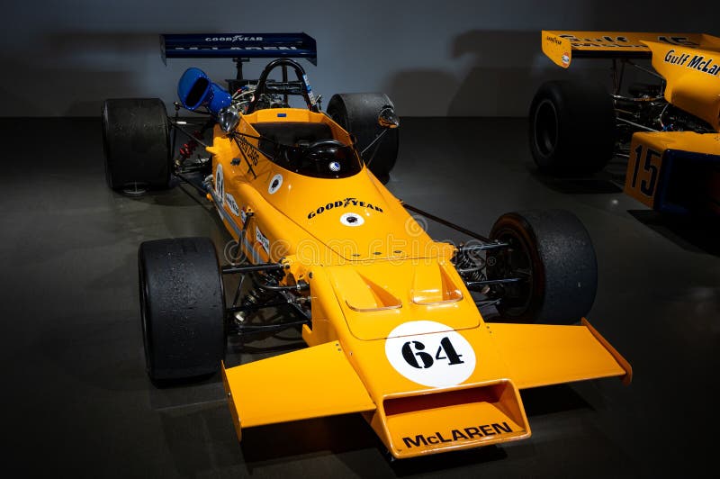 Classic Formula Car 1972 McLaren M21 Editorial Stock Photo - Image of ...