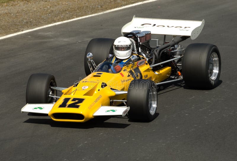 Classic Formula Ford Racing Car at Speed Editorial Stock Photo - Image ...