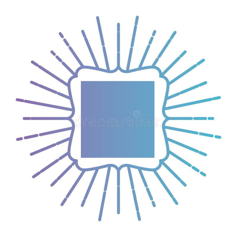 Classic frame with burst stock vector. Illustration of burst - 145101901