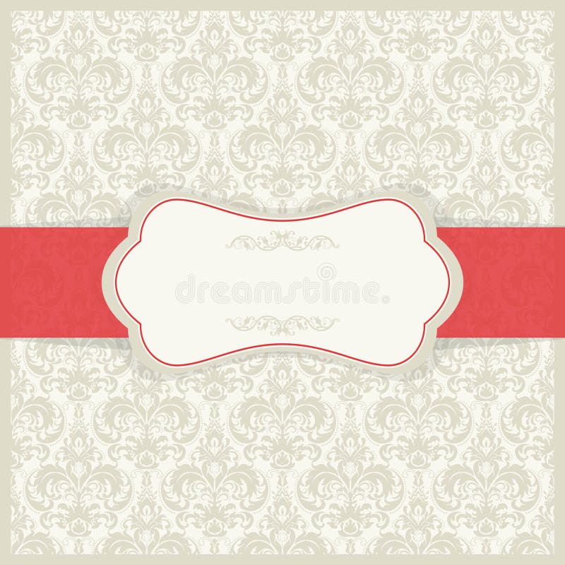 Classic frame template. stock vector. Illustration of abstract - 96965201