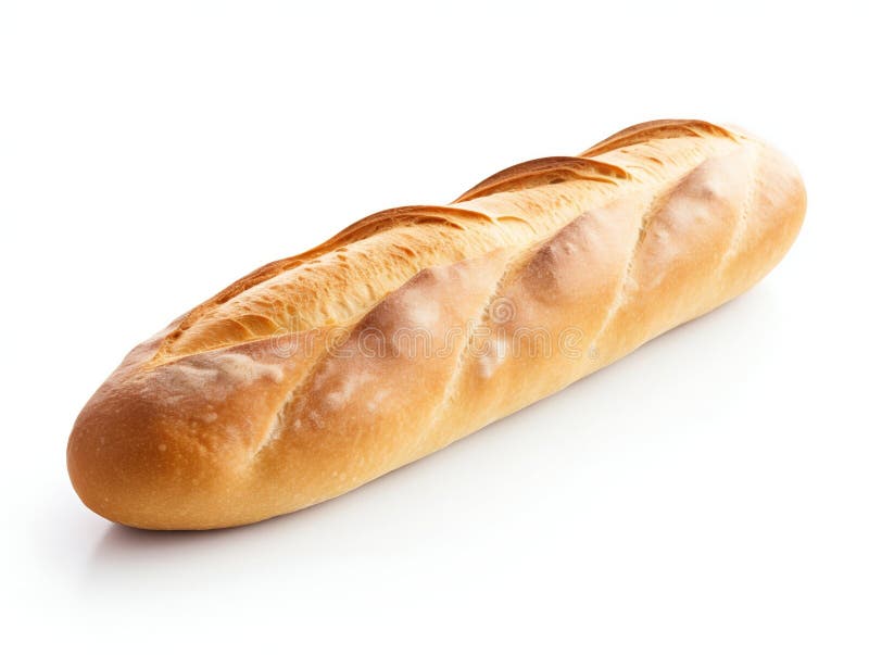 Classic French Loaf Displayed Pristine. Generative Ai Stock ...