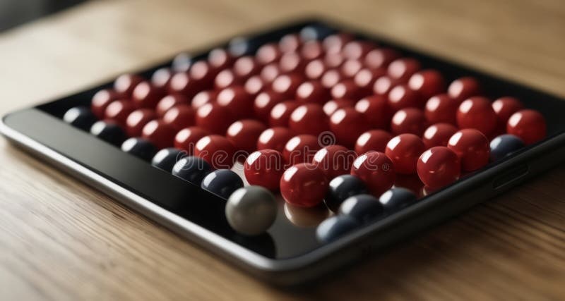 A Classic Game of Strategy and Skill Stock Illustration - Illustration ...