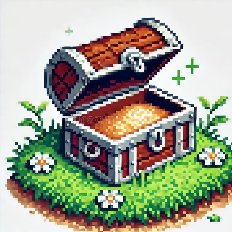 Classic Gaming Chest stock illustration. Illustration of arcade - 360229098