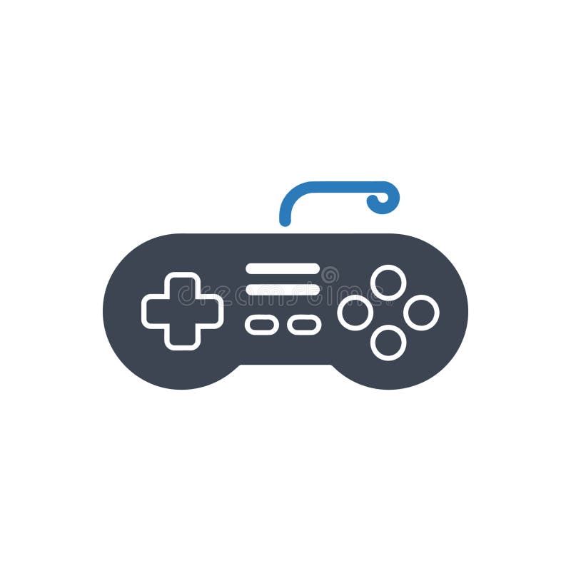 Classic Gaming Console Icon Stock Vector - Illustration of console ...