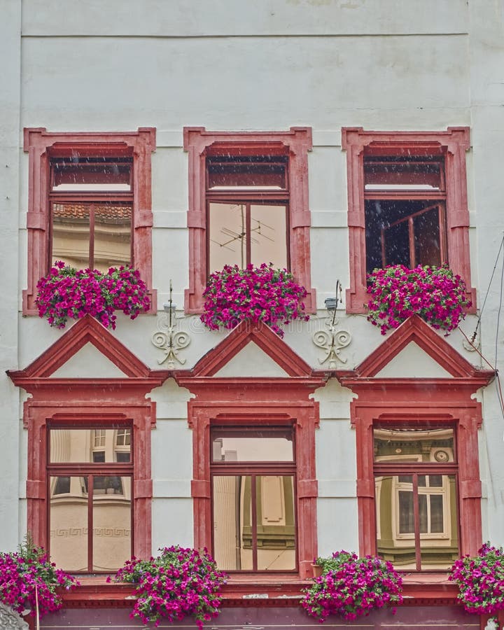 Classic German Building Facade Stock Photo - Image of real, home: 84958600