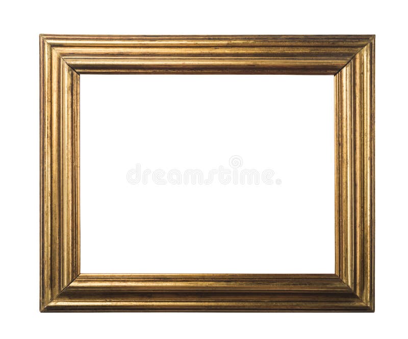 Decorated Gold Plated Frame Stock Photo - Image of design, rustic: 12158790