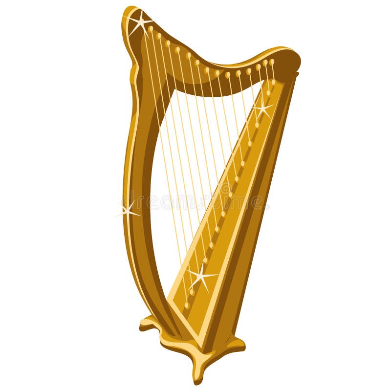 Irish Clip Art Harp
