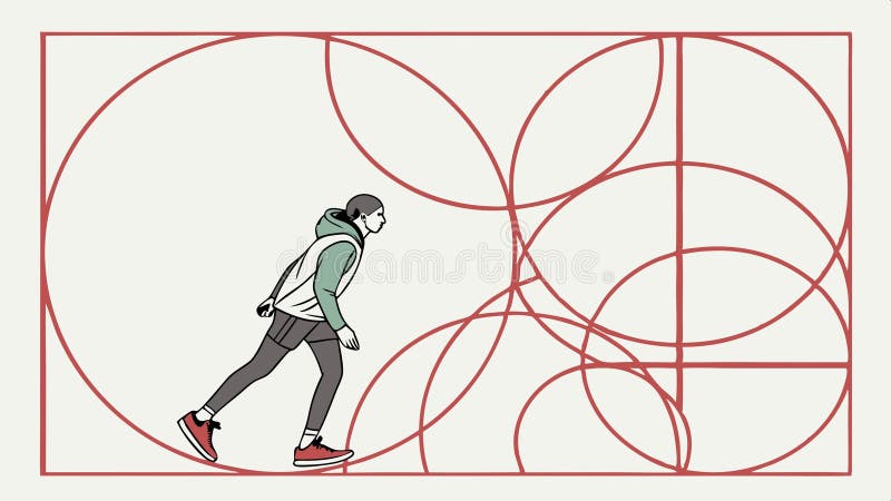 Golden Ratio Illustration, Geometric Proportion and Design Principle ...