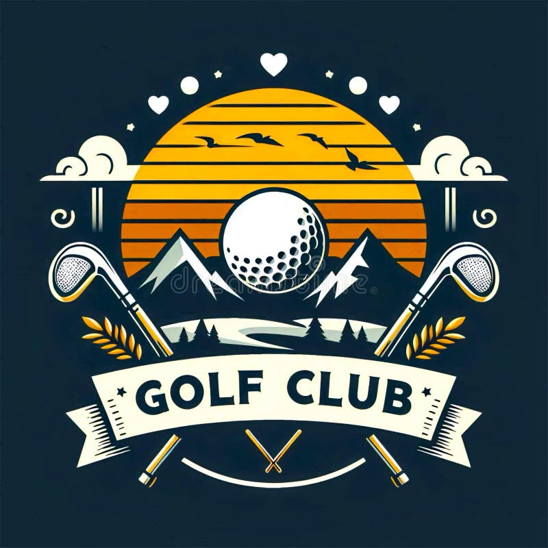 Classic Golf Logo Stock Illustrations – 793 Classic Golf Logo Stock ...
