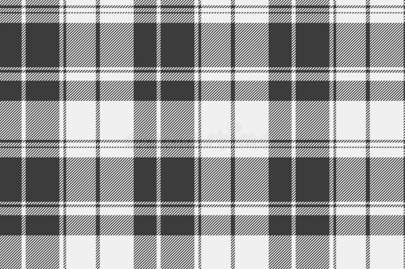 Classic Grayscale Plaid Pattern. Timeless Textile Design Evokes Warmth ...