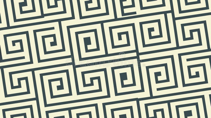 Classic Greek Key Meander Geometric Seamless Pattern, Vector Design ...
