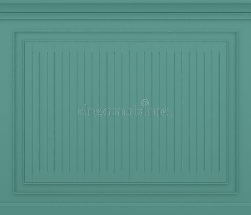 Classic green wall stock illustration. Illustration of classical - 81628561