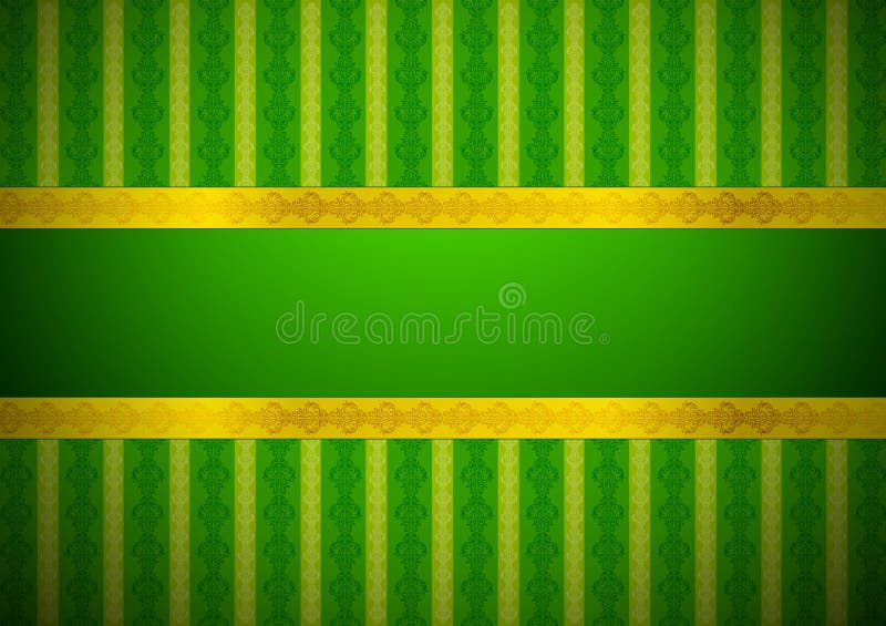 Classic Green Wallpapers stock vector. Illustration of retro - 26181352