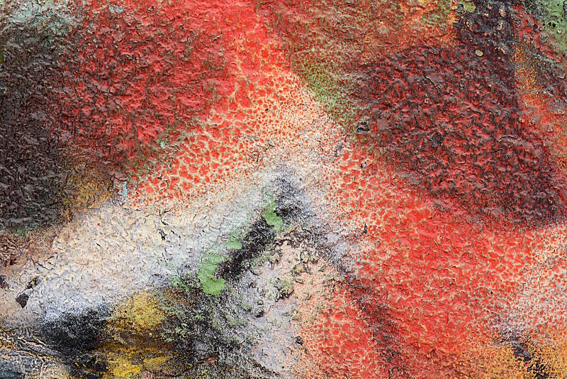 Texture Aging Crackinged Green Paint Stock Image - Image of effect ...