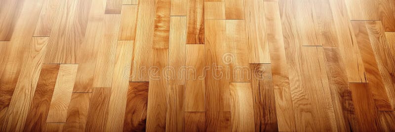 Classic Hardwood Flooring Pattern Featuring Elegant Rich Brown and Tan ...