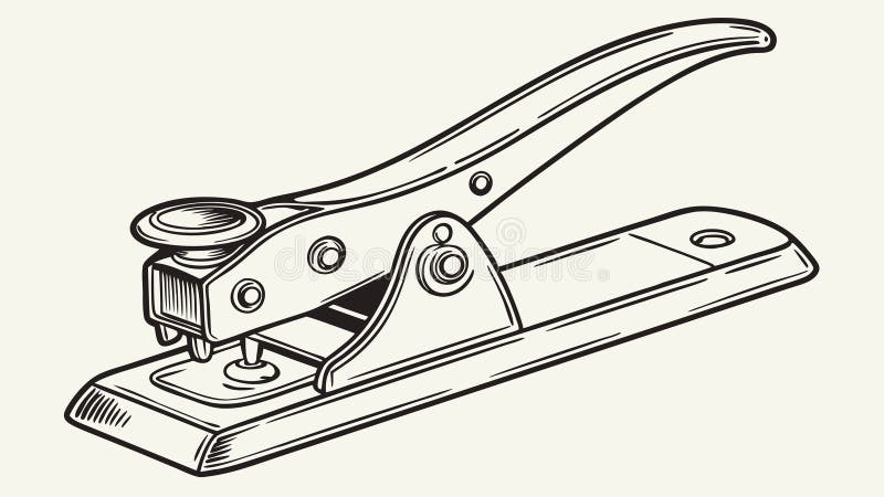 Classic Hole Puncher Office Supply Vector Graphic, Vector Design ...