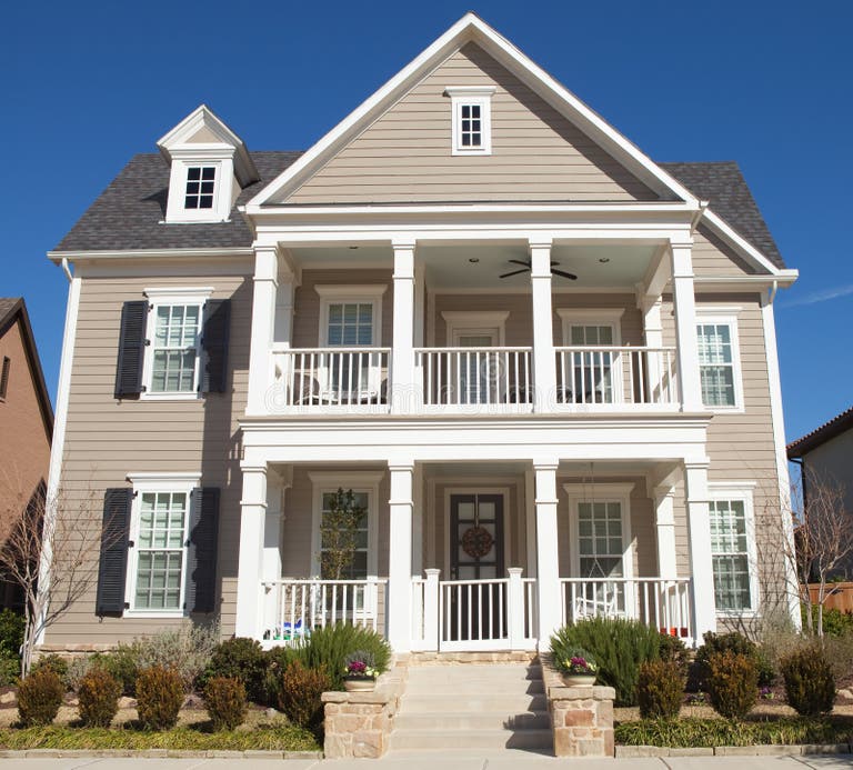 899 Classic American Suburban House Stock Photos - Free & Royalty-Free ...