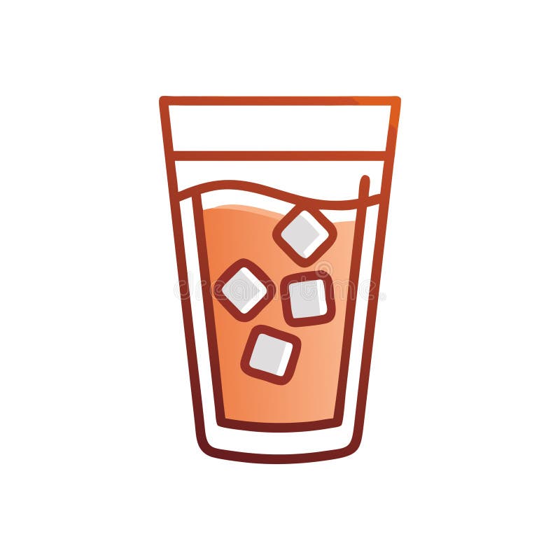 Classic Iced Spiced Tea for Tea Lovers Stock Vector - Illustration of ...