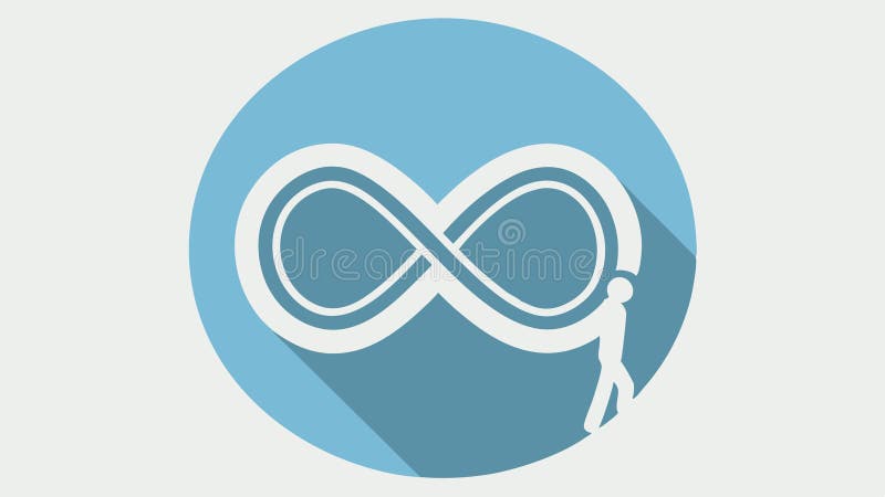 Classic Infinity Symbol, Representing Eternity and Limitless Concepts ...