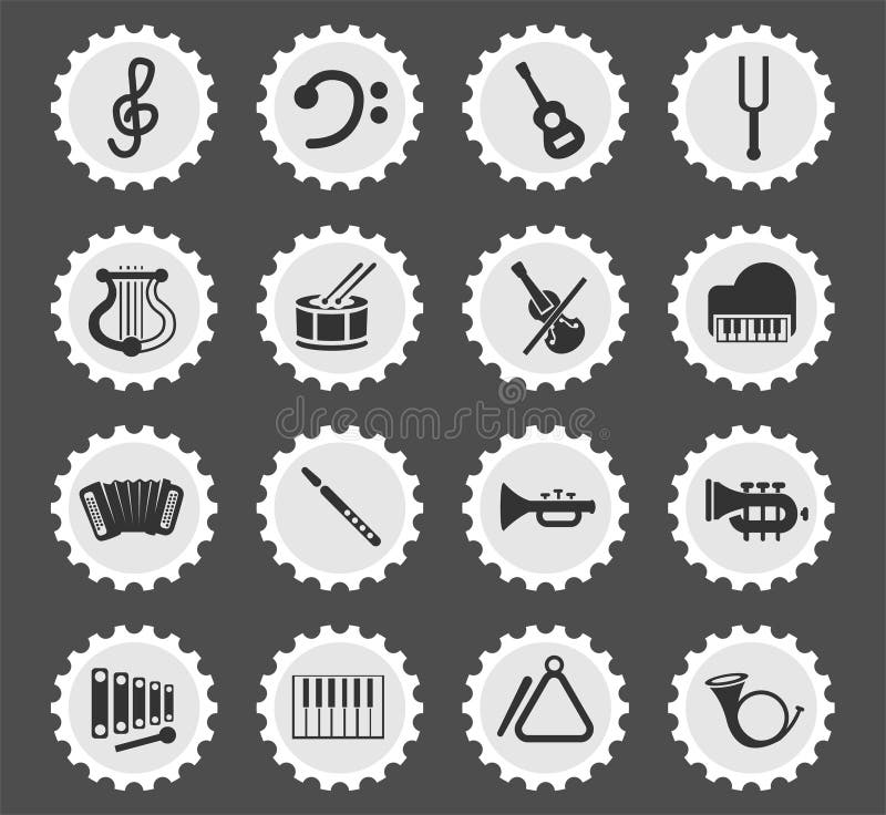Classic Instruments Icon Set Stock Vector - Illustration of fork ...