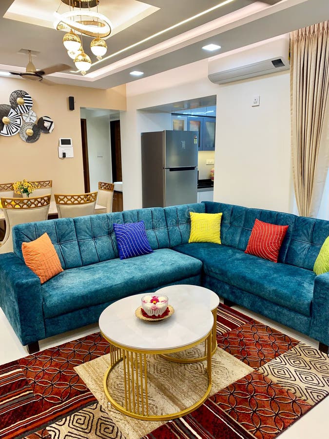 A Classic Interior of My Leaving Room Stock Image - Image of house ...