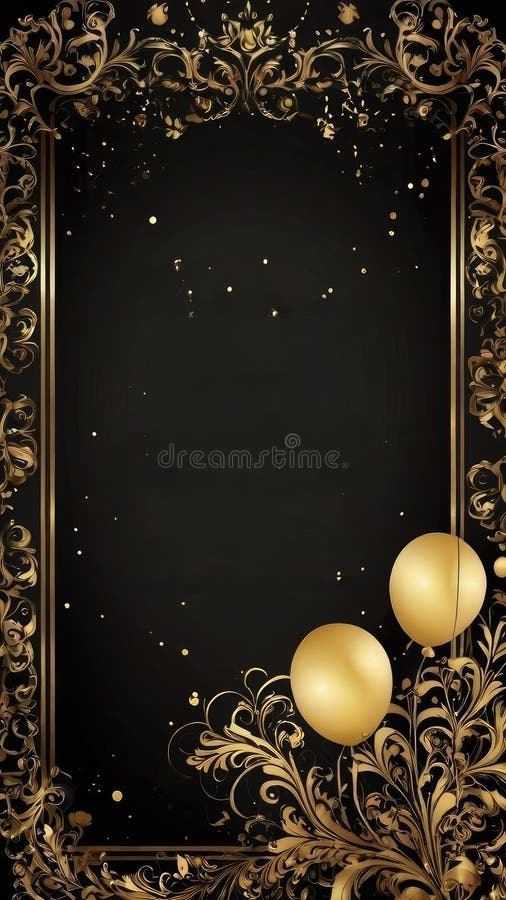 Classic Invitation Card for Formal Occasions Stock Illustration ...