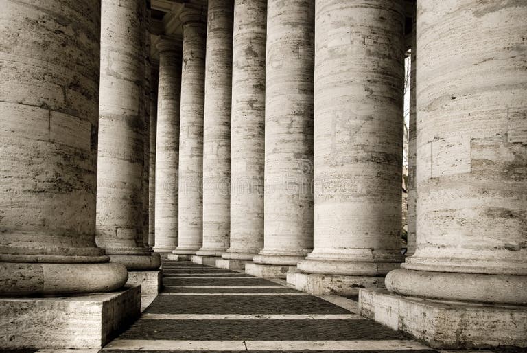 Classic Italian Columns stock image. Image of italy, architecture - 8018383