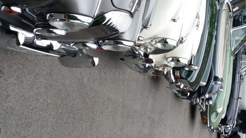 Classic Jaguar cars editorial stock image. Image of lights - 95397509