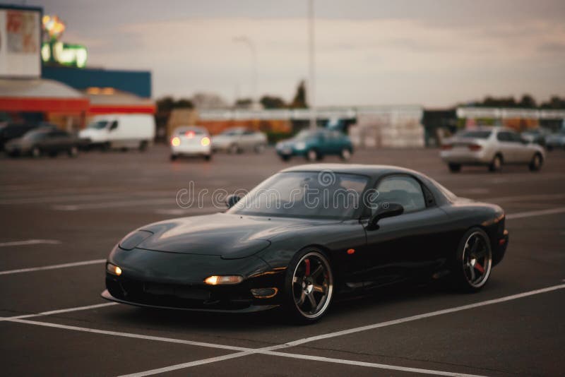 Classic japan sport car stock photo. Image of japan, skidding - 90903826