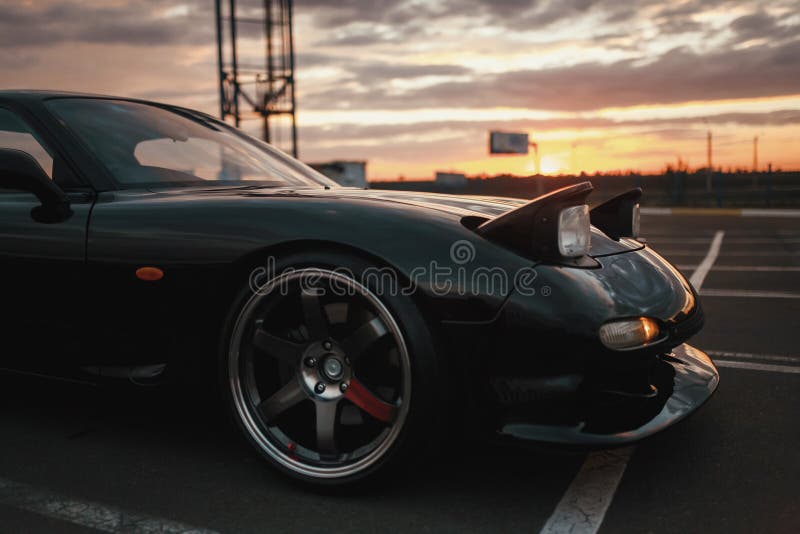 Classic japan sport car stock image. Image of driver - 90903881