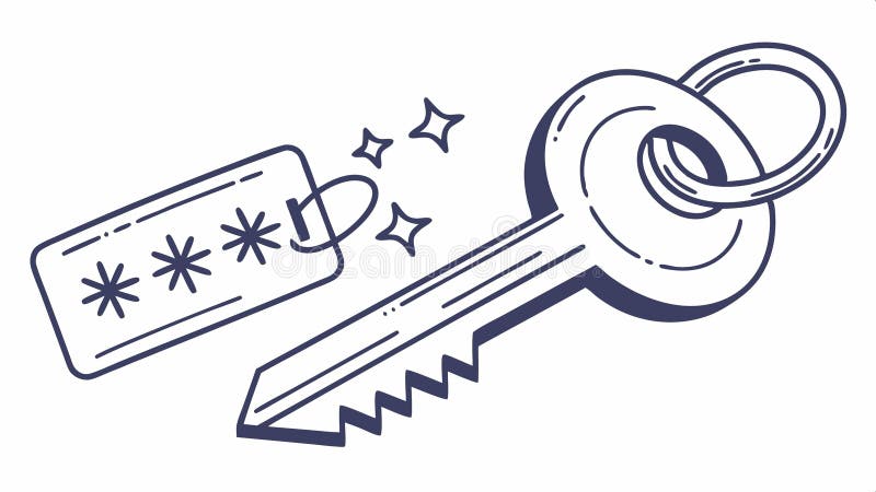 Classic Key and Lock Icon, Security and Access Symbol Vector Design ...