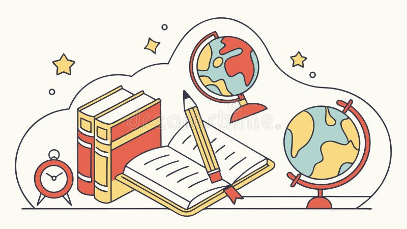 Classic Learning Tools, Global Education, Vector Design Generative AI ...