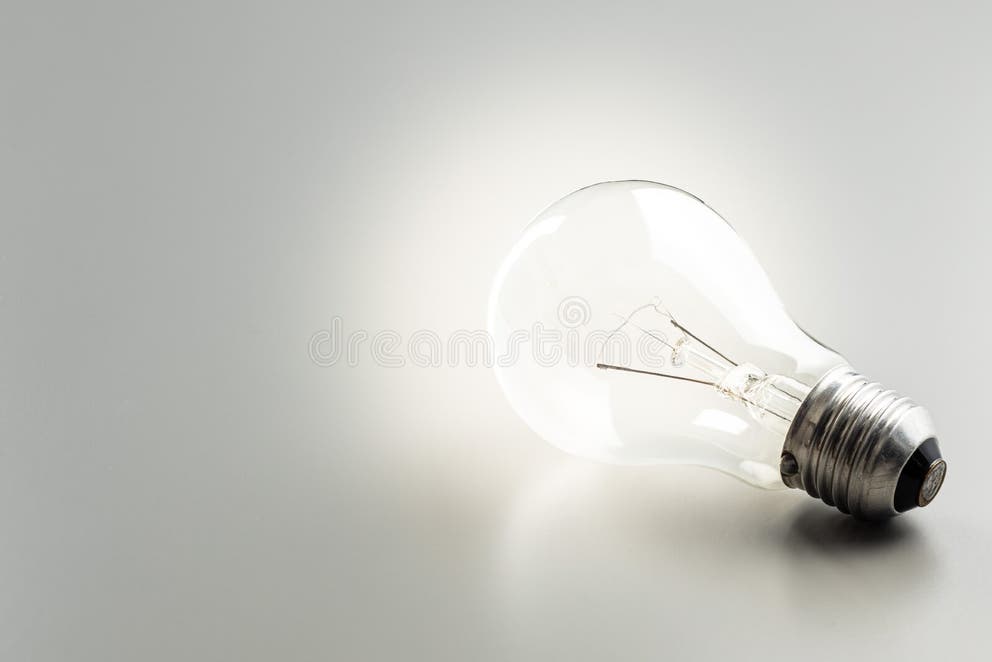 Classic light bulb stock image. Image of electricity - 165861245