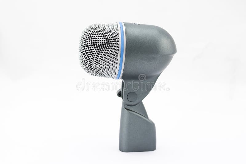 Standard Dynamic Microphone for Bass Recording and Drum Kick Stock ...