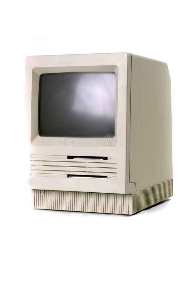 Classic Mac SE front editorial stock image. Image of personal - 16015049