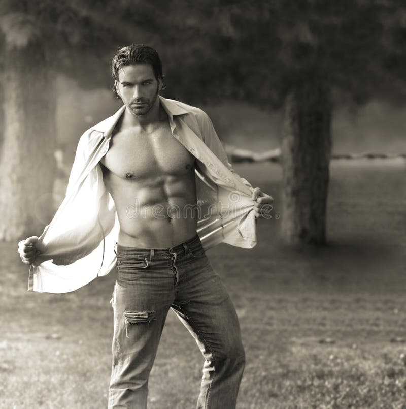 Classic male portrait stock image. Image of pretty, handsome - 23637653