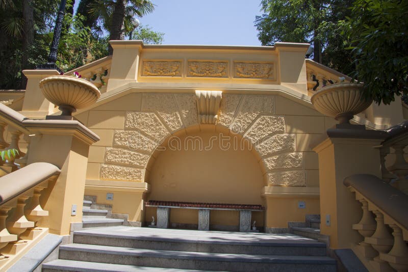 Classic marble stairs stock image. Image of landscape - 57503711