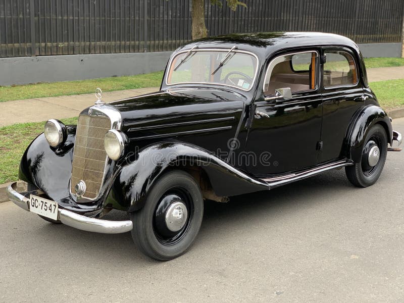 Classic editorial image. Image of benz, 1952, classic - 193507220