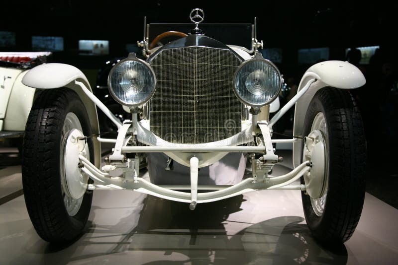 Classic Mercedes Benz Car Interior Editorial Photography - Image of ...