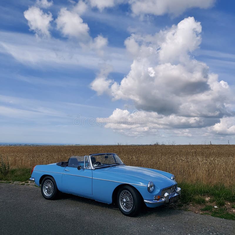 Classic 1972 MGB British Sports Car. Editorial Stock Image - Image of ...
