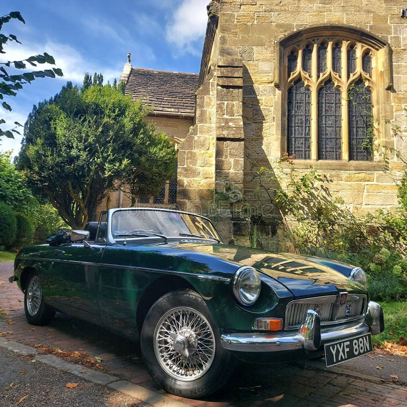 Classic 1974 MGB Sports Car. Editorial Photography - Image of classic ...