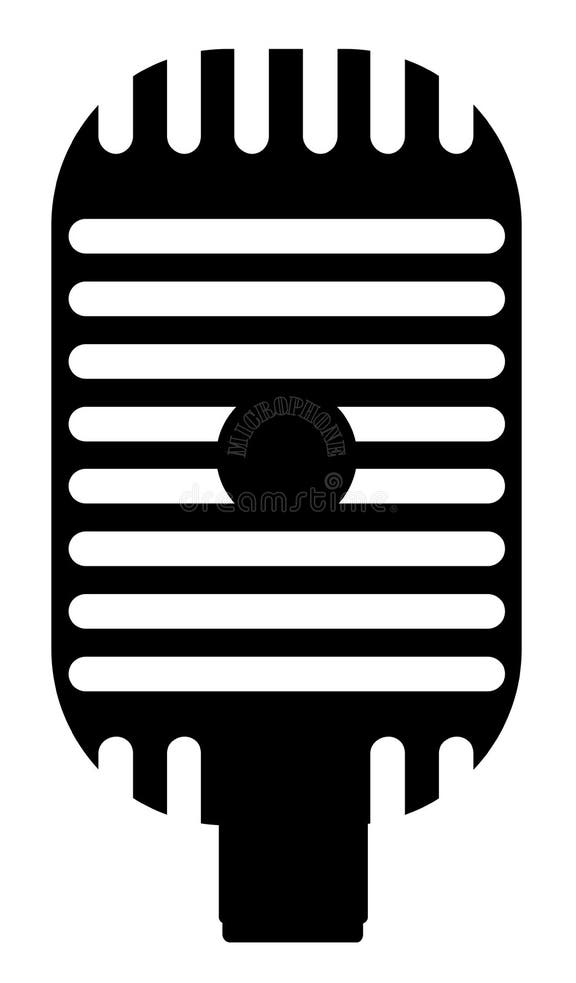 Microphone Silhouette Stock Illustrations – 24,776 Microphone ...